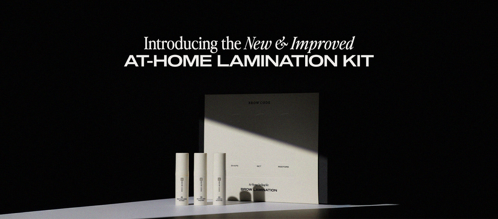 Brow Code’s New & Improved At-Home Lamination Kit | Brow Code Australia